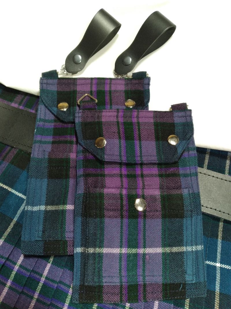 Tartan Hanging Kilt Pocket – Attaches with Belt Loops