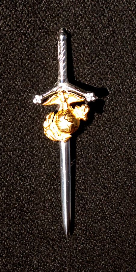 Marine Corps Kilt Pin| Honor & Heritage Kilt Pin
