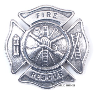 Firefighter Cap Badge | Atlanta Kilts